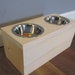 Rabbit Bunny Bowl Feeding Stand - Etsy