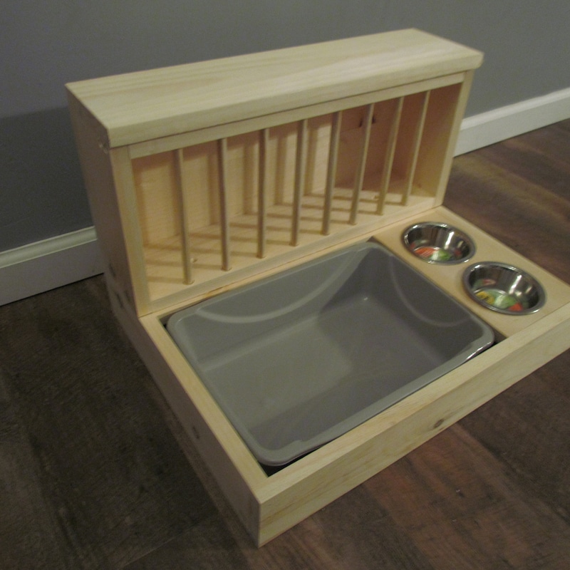 Rabbit Litter Box Hay Feeder - Etsy