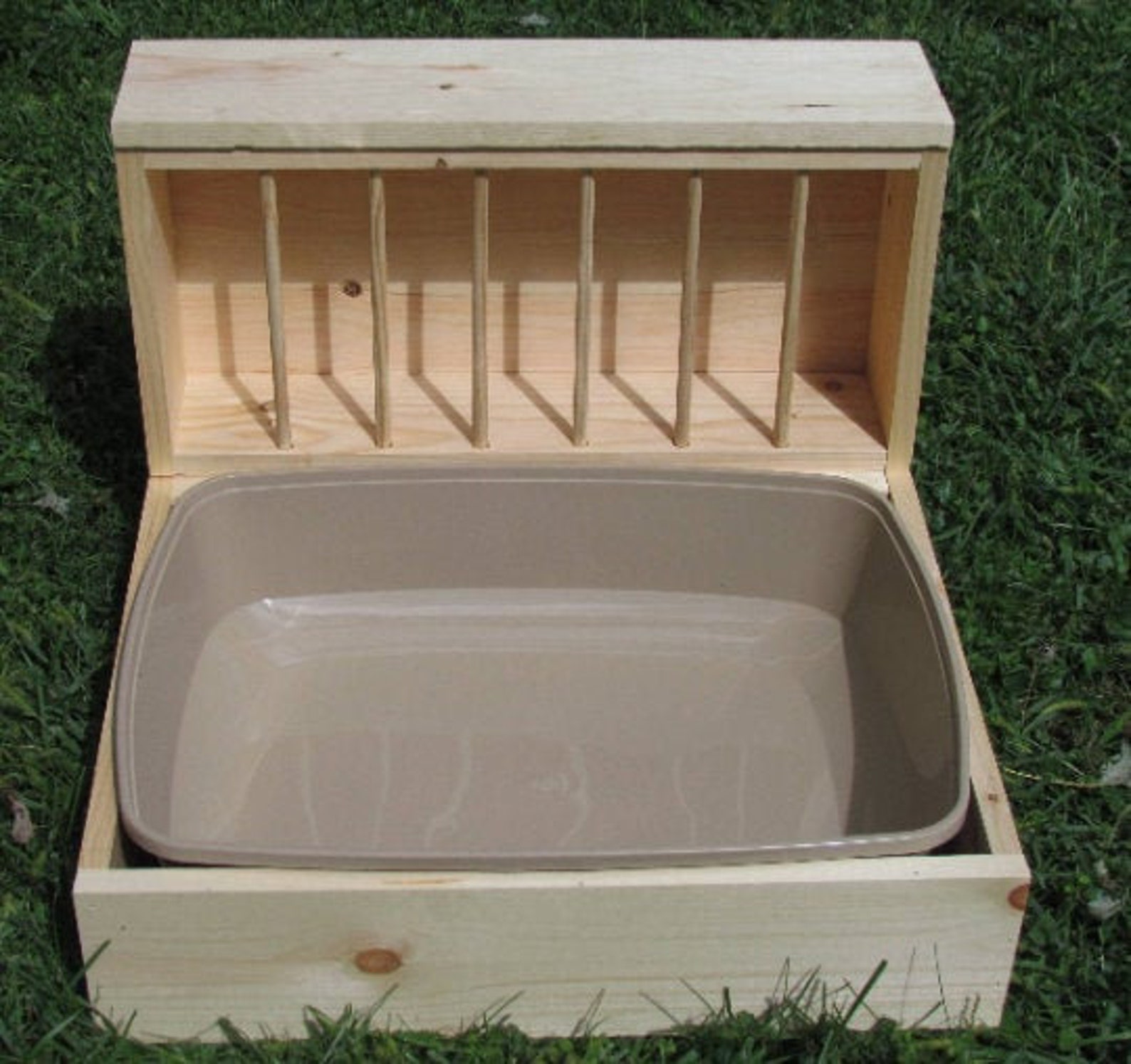 Medium Hop Box: Rabbit Bunny Hay Feeder and Litter Pan Combo - Etsy