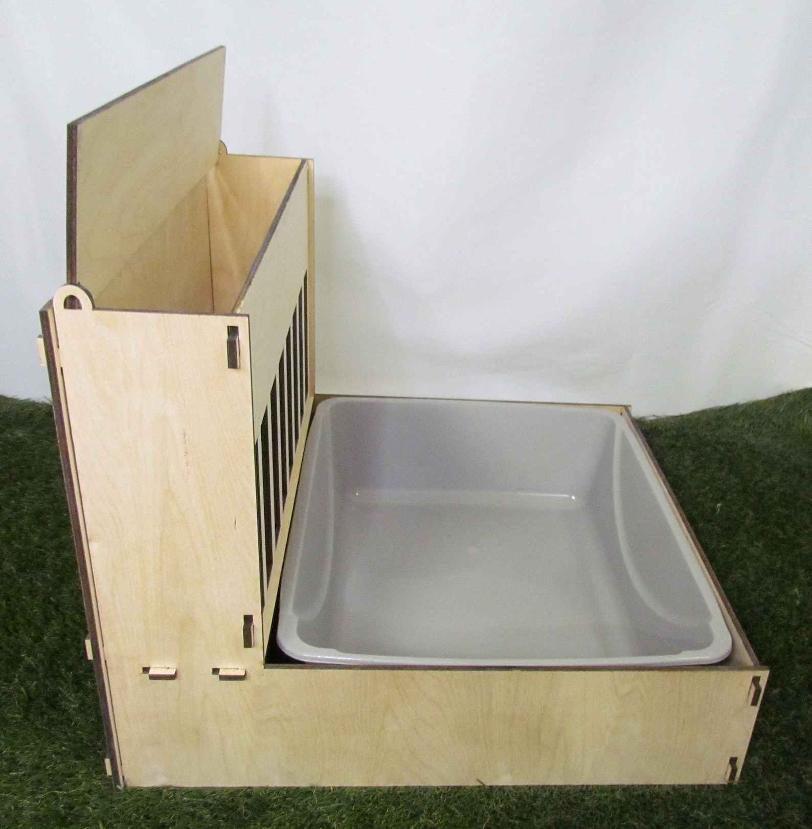 Medium Hop Box 2.0 Bunny Hay Feeder and Litter Pan Combo - Etsy
