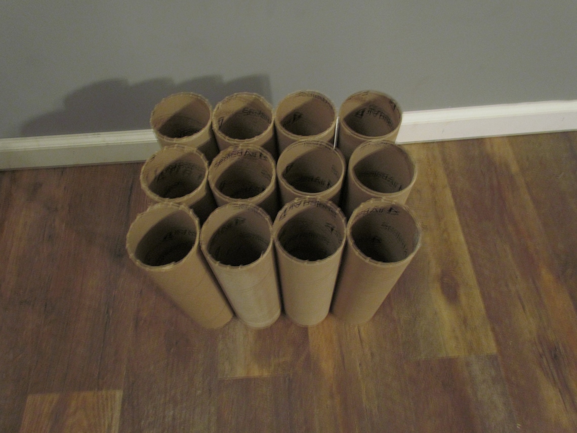 Cardboard Craft Tubes - Choose Your Amount - Thick Sturdy Multi Use ...