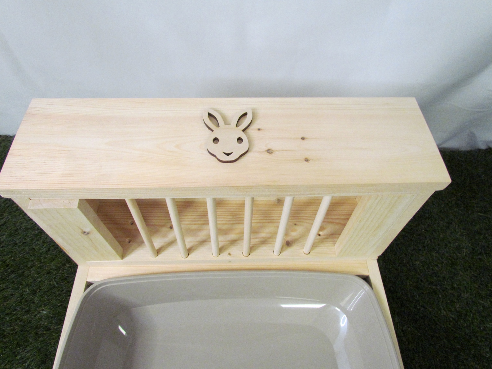 Medium Hop Box: Rabbit Bunny Hay Feeder and Litter Pan Combo - Etsy
