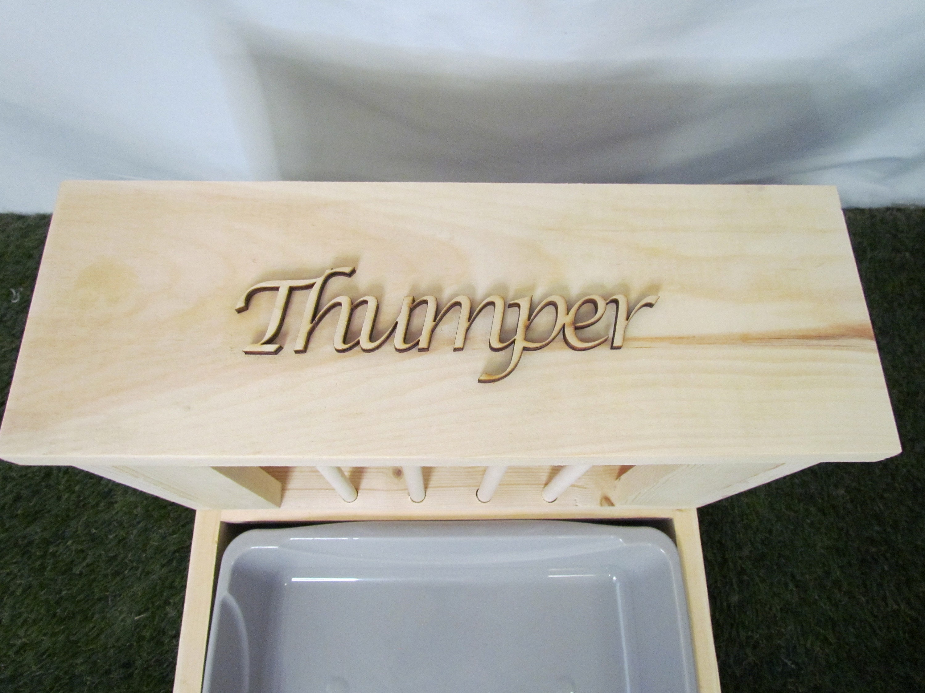 Small Hop Box: Rabbit Bunny Hay Feeder and Litter Pan Combo - Etsy