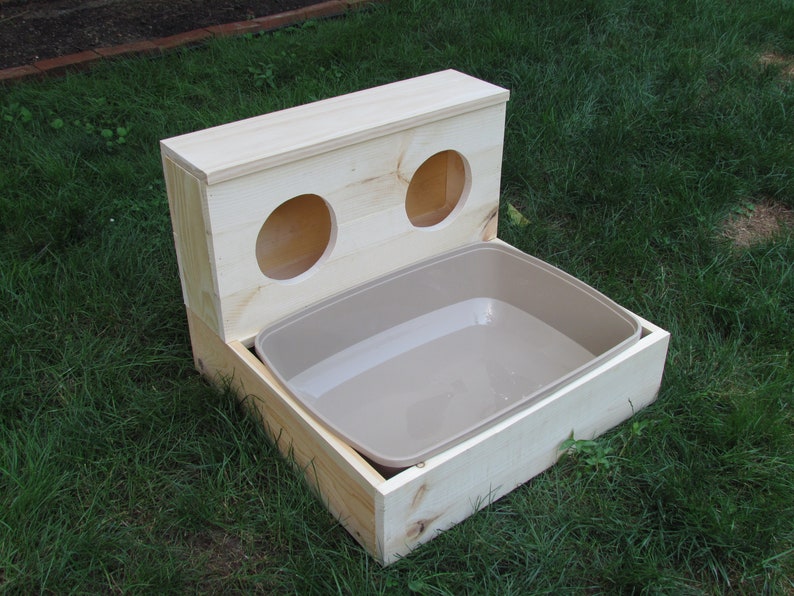 Large Hop Box: Rabbit Bunny Hay Feeder and Litter Pan Combo - Etsy