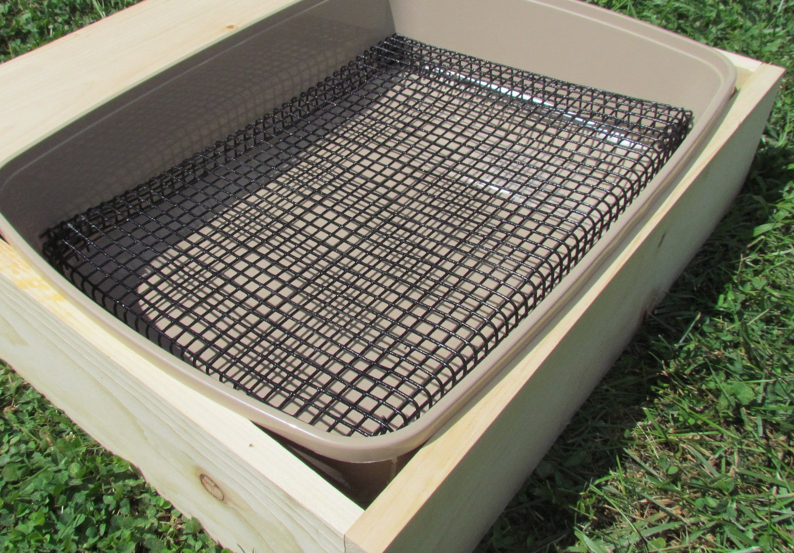 Waterproof Litter Pan Mesh Litter Tray Mesh Grate Insert - Etsy