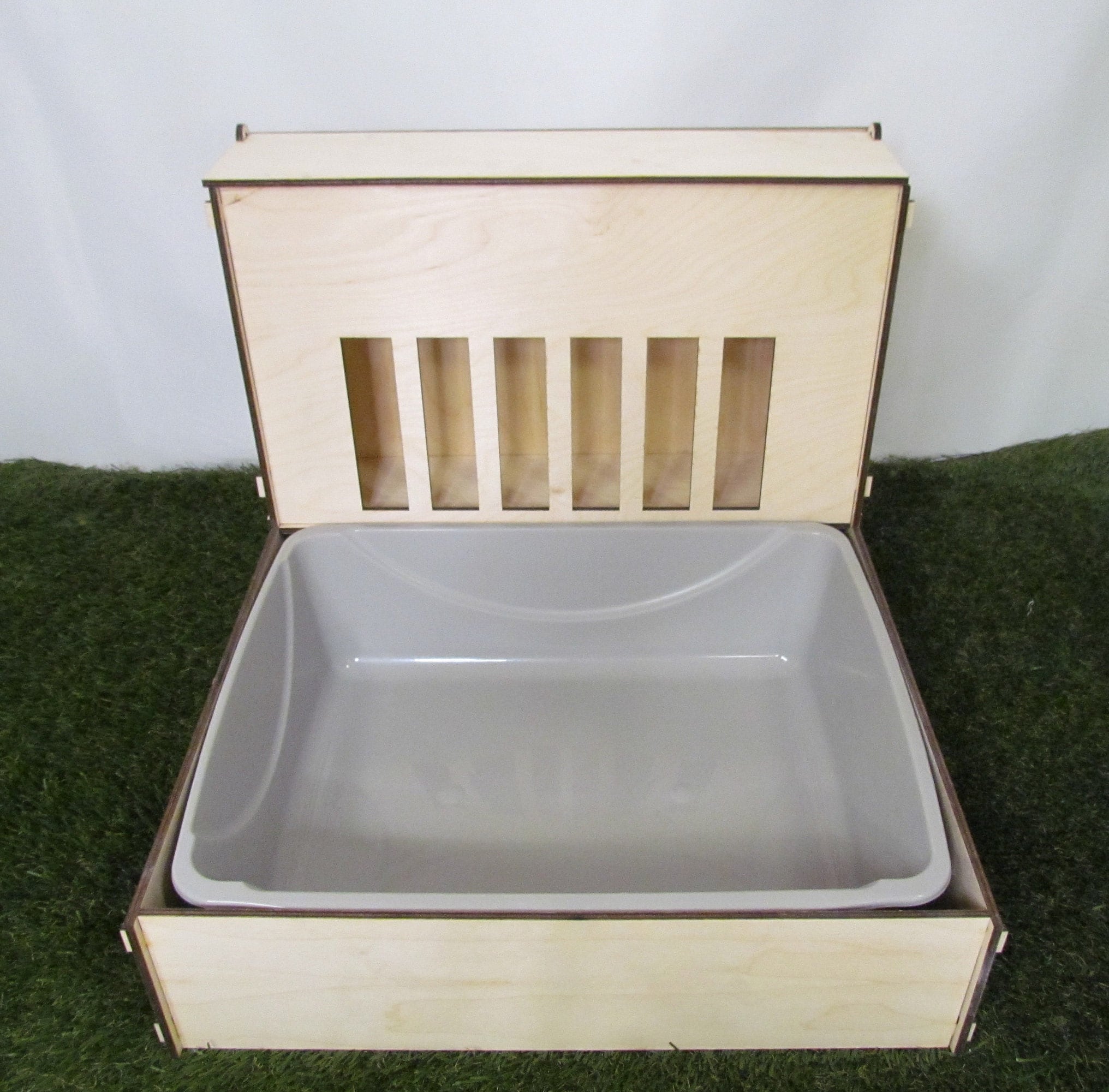 Medium - Hop Box 2.0 Bunny Hay Feeder and Litter Pan Combo - Etsy