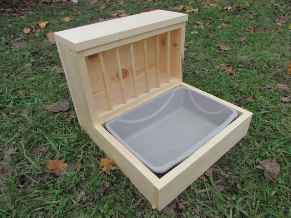 Extra Small Hop Box: Rabbit Bunny Hay Feeder and Litter Pan - Etsy