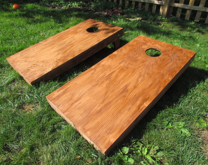Cornhole Boards Unfinished/stained/painted Official Size Corn | Etsy