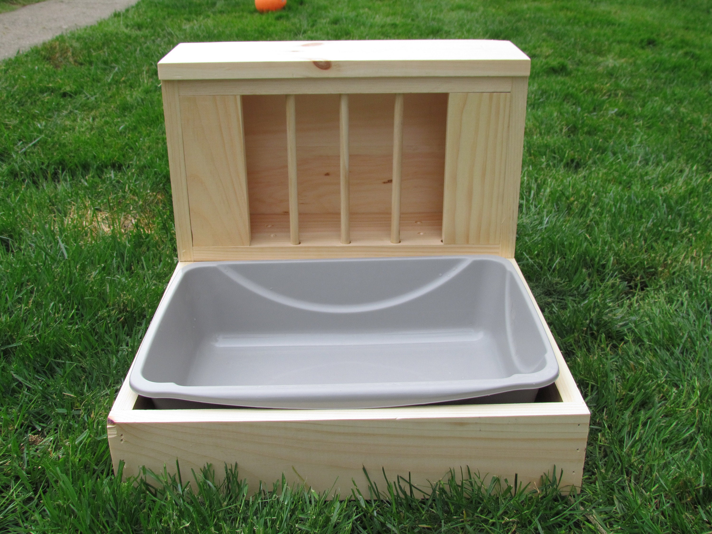 Small Hop Box: Rabbit Bunny Hay Feeder and Litter Pan Combo - Etsy