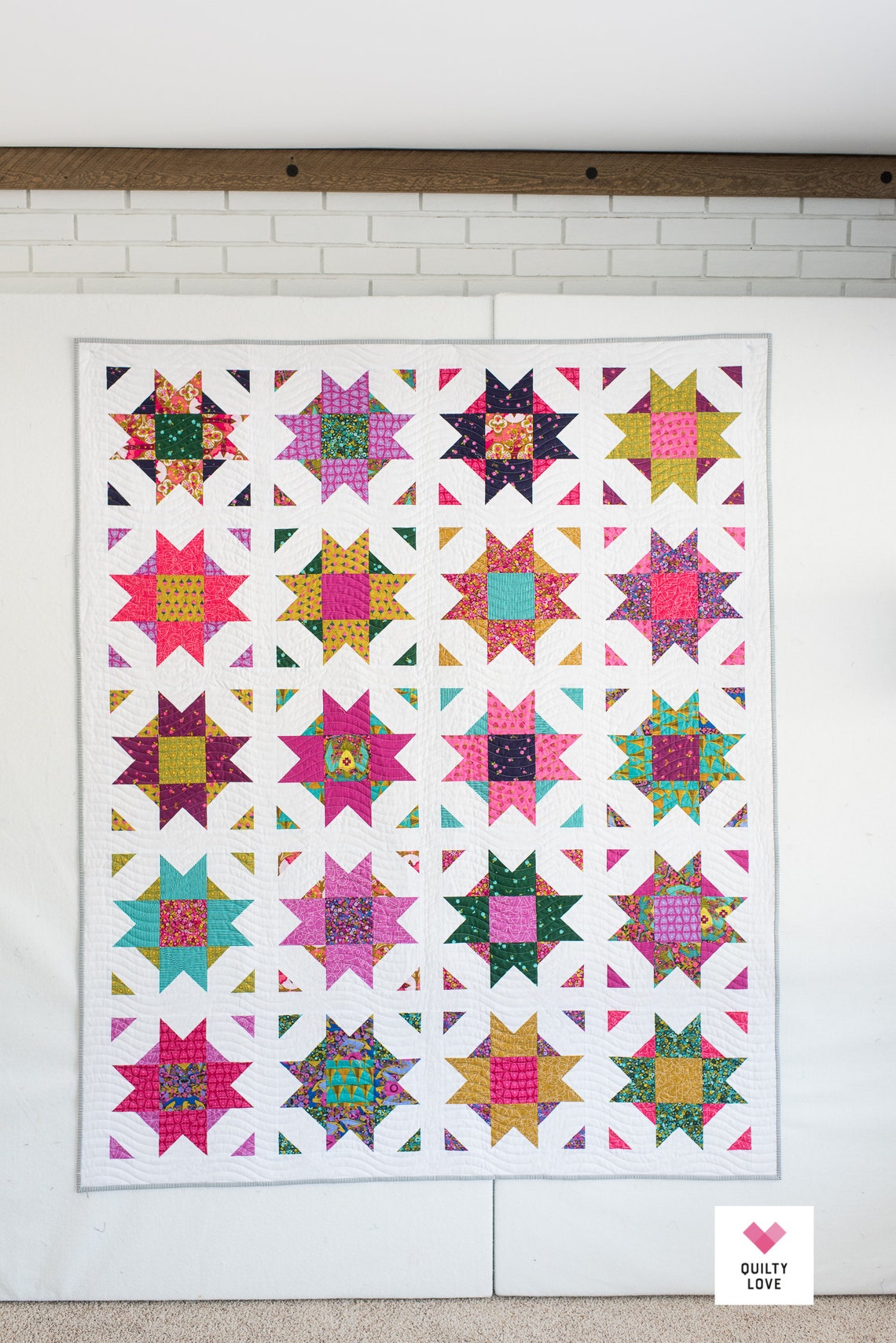 Compass Star PDF Quilt Pattern/ Star Quilt Pattern/ Modern - Etsy