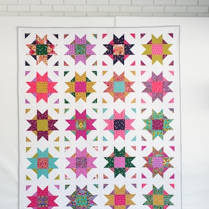Compass Star PDF Quilt Pattern/ Star Quilt Pattern/ Modern Quilt ...