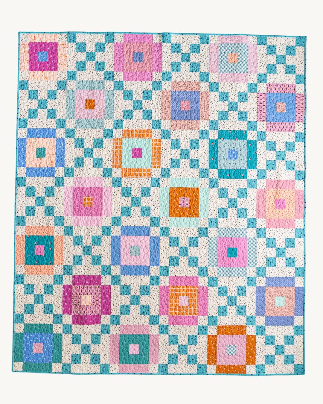 Lucky Links Irish Chain Quilt Pattern - Traditional Meets Modern in ...