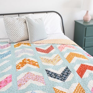 Quilty Arrows PDF Quilt Pattern/ Modern Quilt Pattern/ Arrow Quilt ...