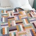 Happy Scallops PDF Quilt Pattern/ Stash Buster Quilt Pattern/ Layer ...