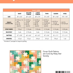 Star Pop II Quilt Pattern - Scrappy and Stash Friendly Star Quilt - Etsy