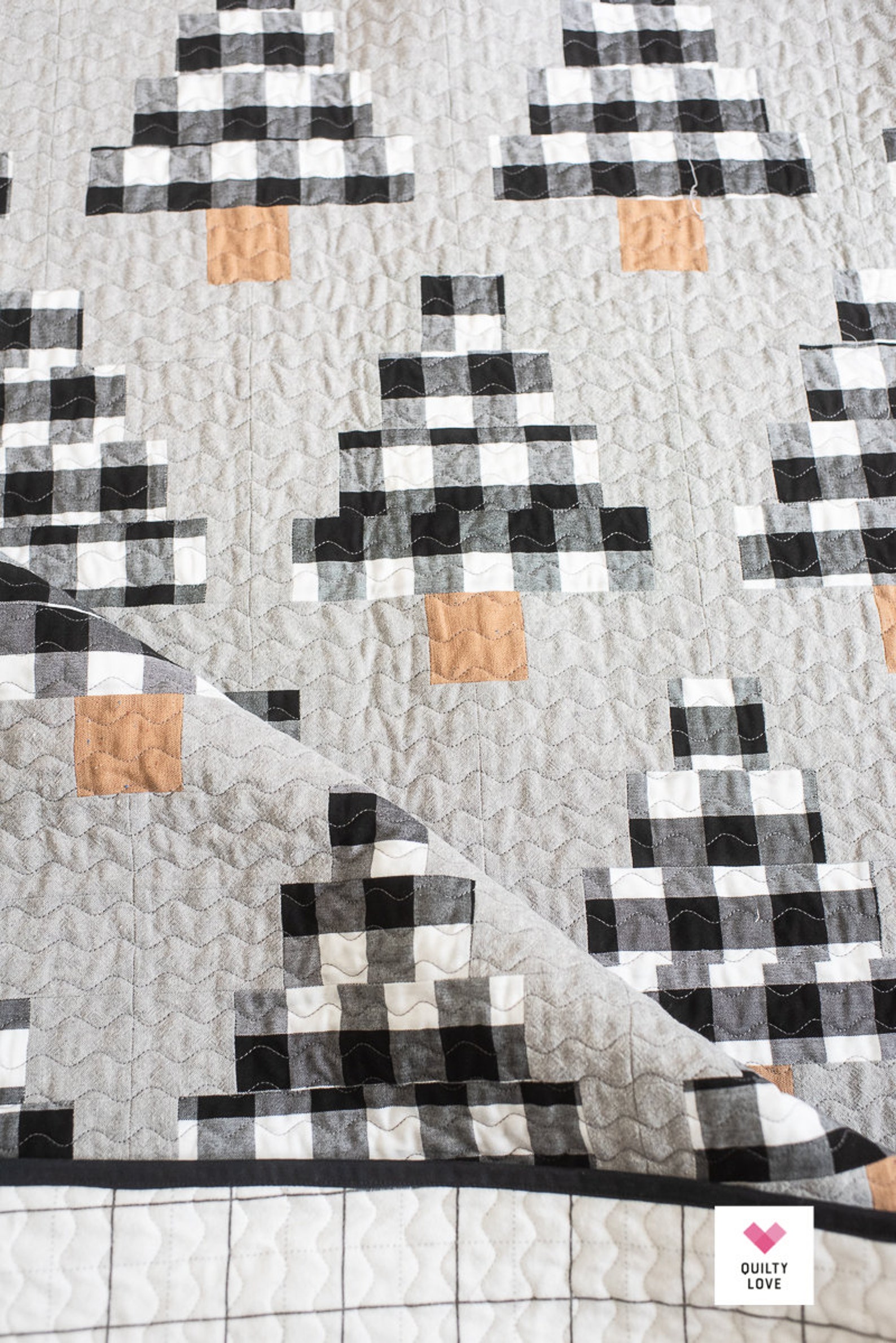 Quilty Trees PDF Quilt Pattern/ Tree Quilt Pattern/ Modern Quilt ...