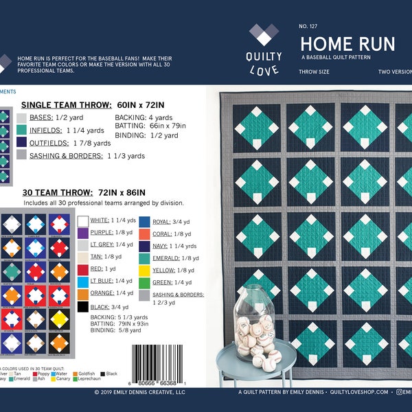 Baseball Quilt - Etsy