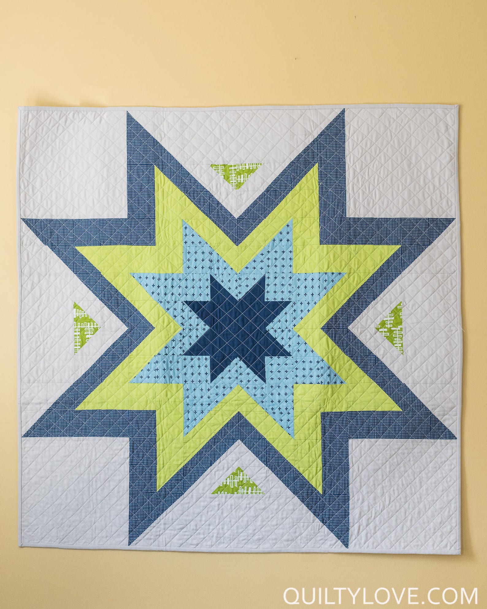 Expanding Stars Quilt Pattern/ Modern Quilt Pattern/ Star Quilt Pattern ...