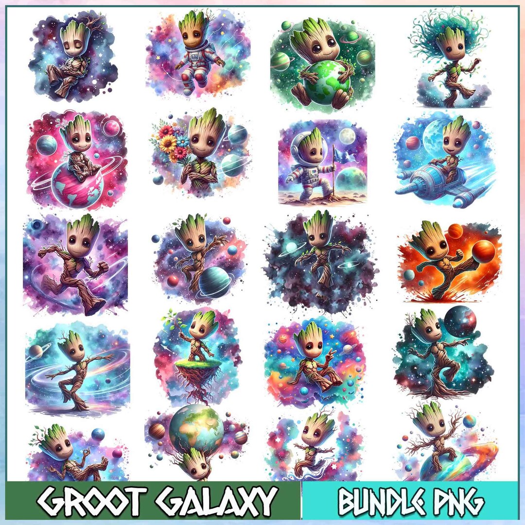 MEGA Groot Svg Bundle, Baby Groot Svg for Cricut, I Am Groot Svg, Groot ...