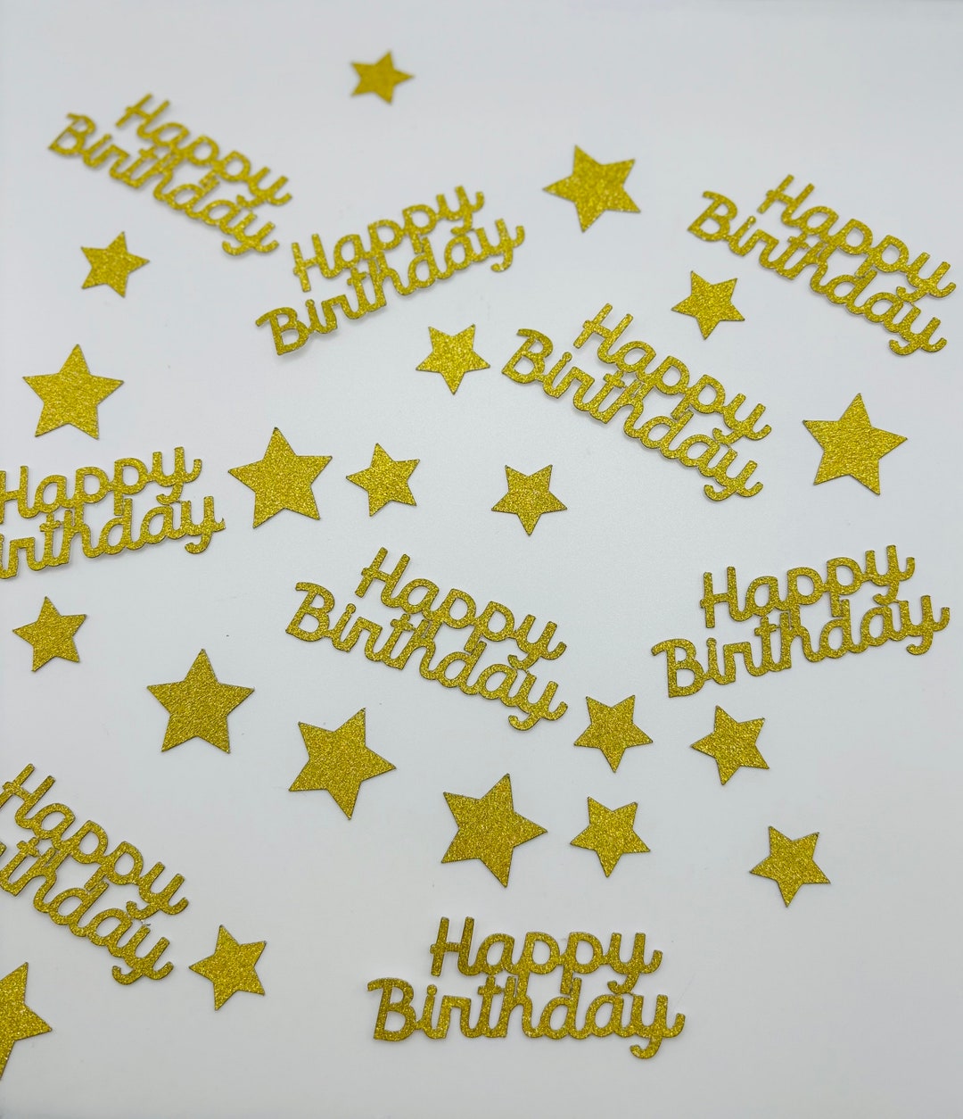 Happy Birthday Confetti, Birthday Scatter Confetti, Glitter Confetti ...