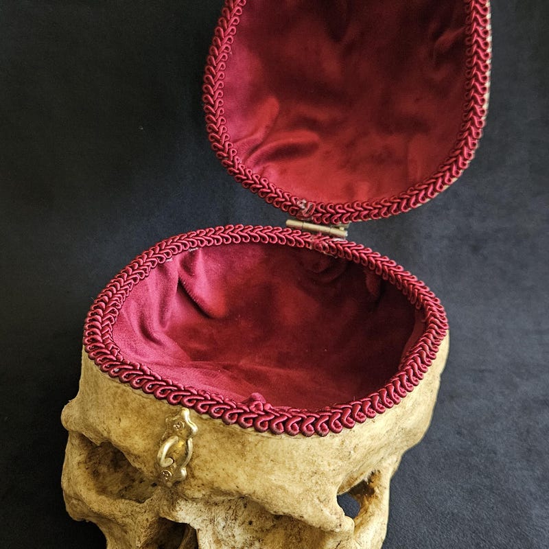 Skull Ring Box - Etsy