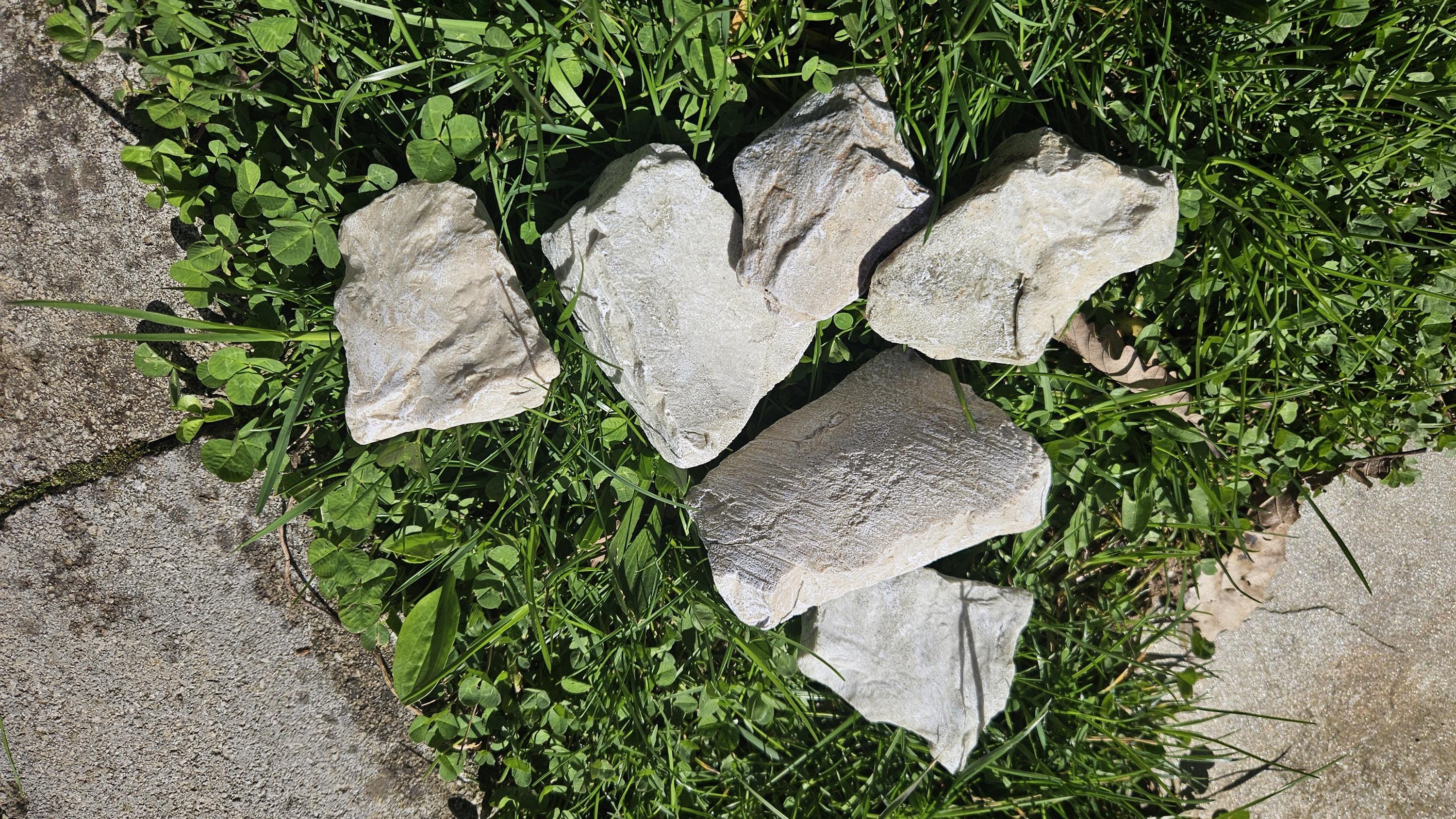 Bundle of 6pcs, Artificial Rock, Lightweight Fake Stone, Fake Rock ...