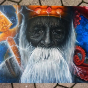 Mermaid Ariel, King Triton poseidon, Ursula Characters From the Famous ...