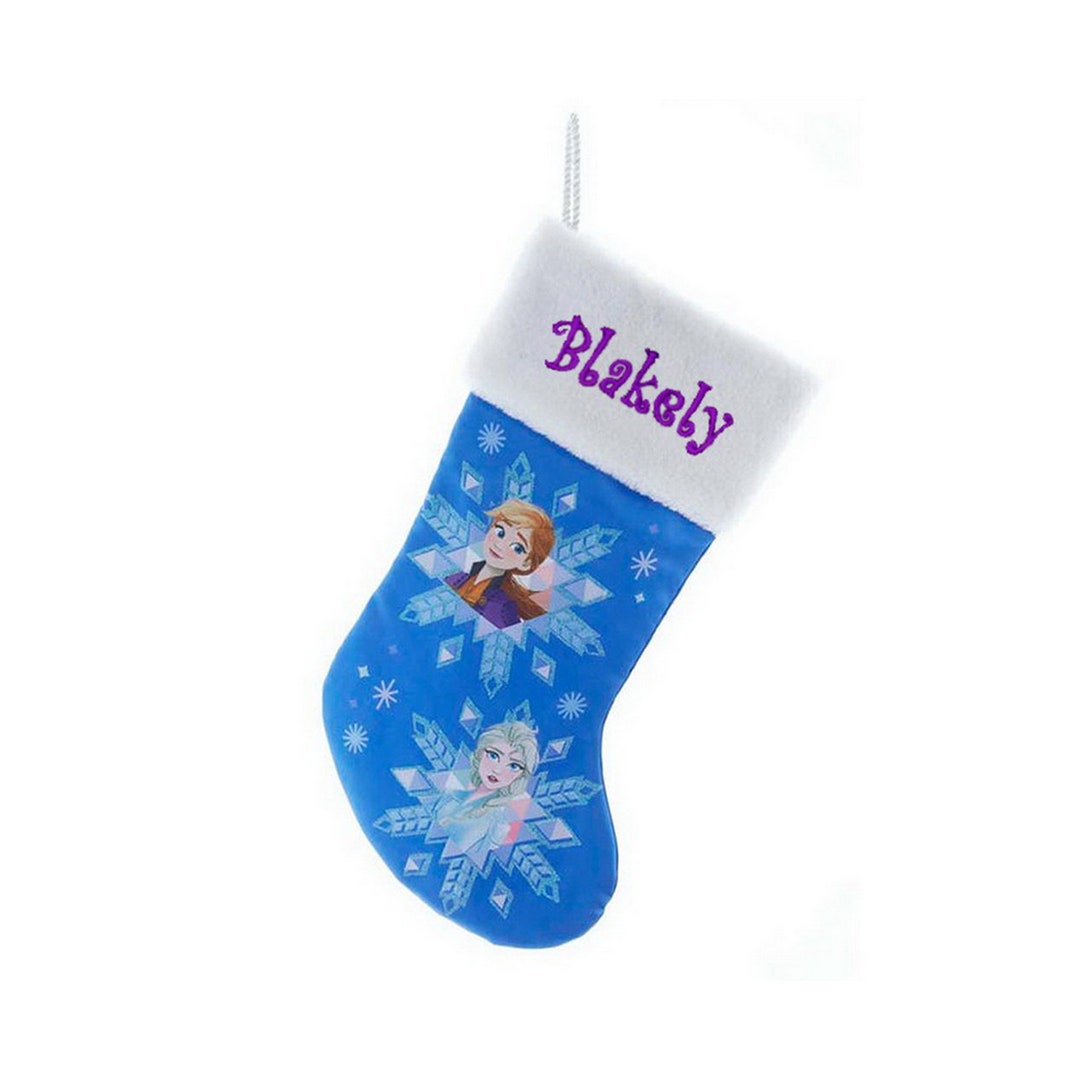 Personalized Disney's Frozen Elsa Christmas Stocking - Etsy