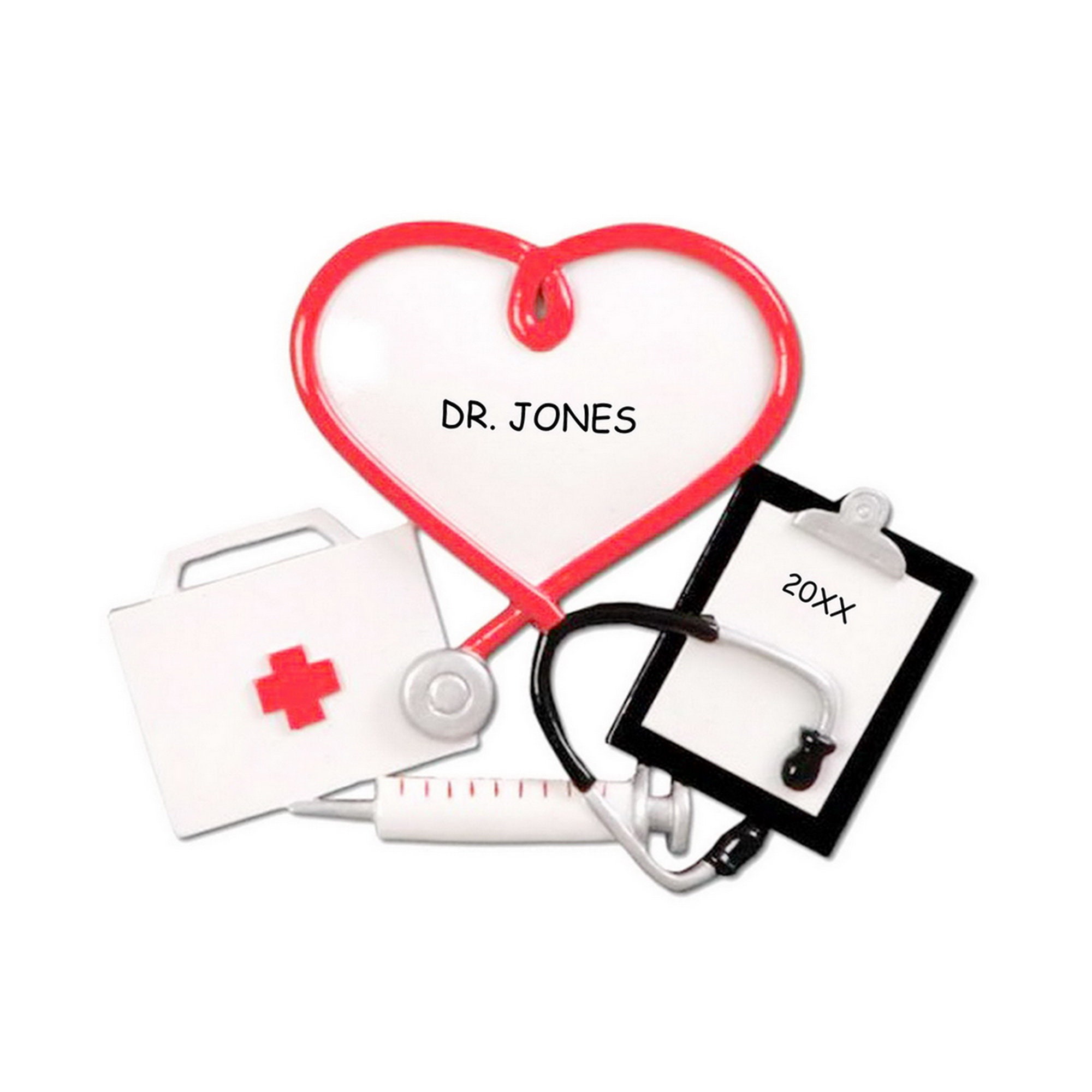 Personalized Doctor Christmas Ornament - Etsy