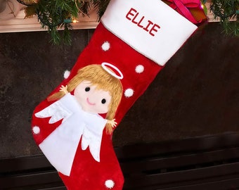 Angel Stocking - Etsy