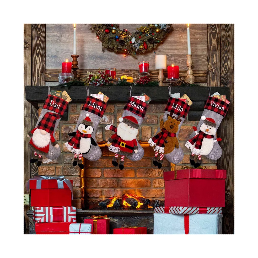 Personalized Enchanted Characters Christmas Stocking - Etsy