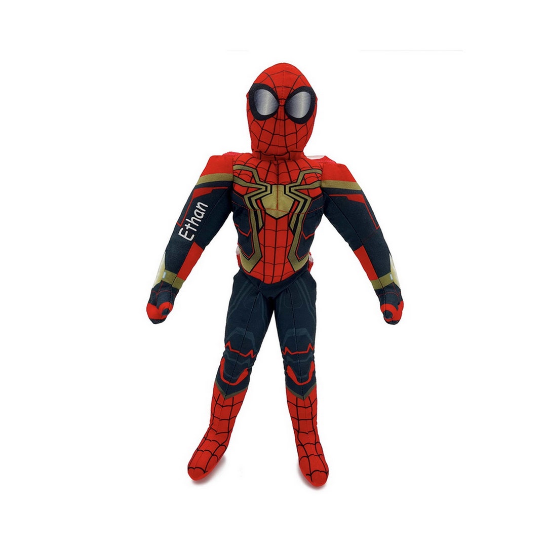 Personalized Plush Toy With Backpack Straps spider Man - Etsy