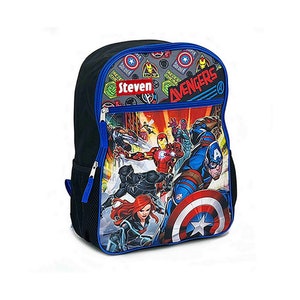Personalized Avengers Backpack - 16 Inch - Etsy