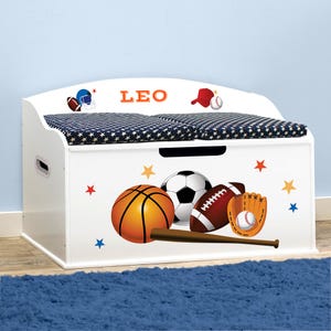 Football shaped toy box store