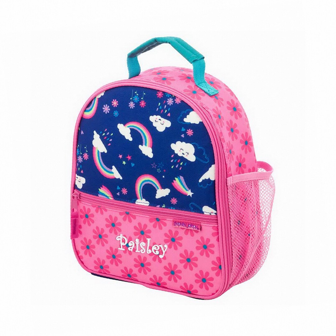 Personalized Trendsetter Lunch Box Rainbows and Flowers - Etsy