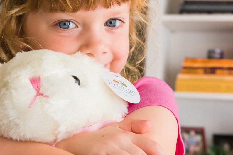 Personalized Dibsies Hoppity Floppity Bunny 18" - Pink - Etsy