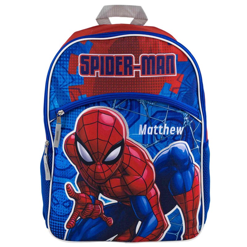 Spiderman on Backpack - Etsy