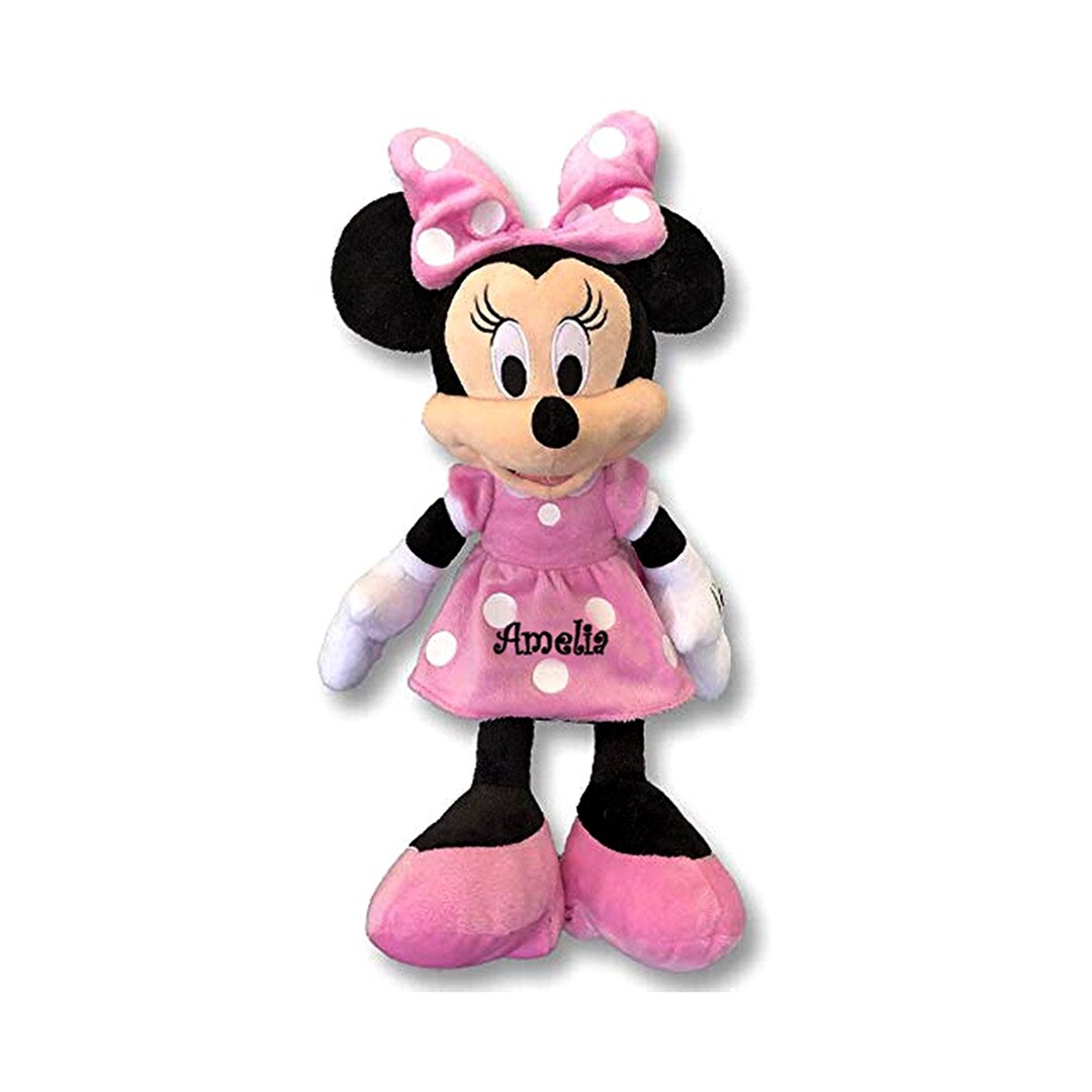 Personalized Licensed Disney's Minnie Mouse Plush Doll - Etsy