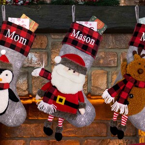 Personalized Enchanted Characters Christmas Stocking - Etsy