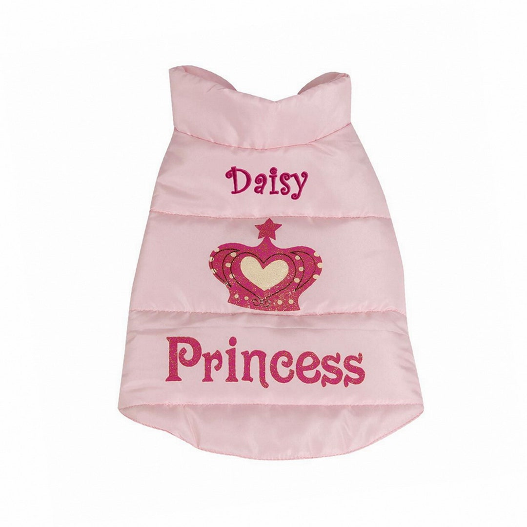 Personalized Princess Dog Coat - Extra Small - Etsy