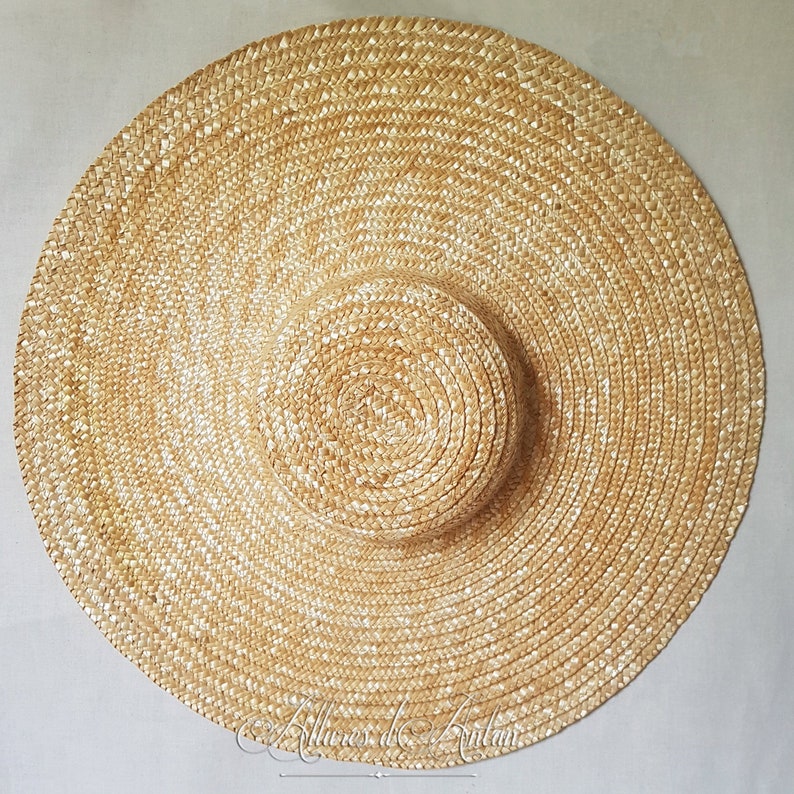 Straw Shepherdess Hat - Read the Description - 18th Century - Etsy