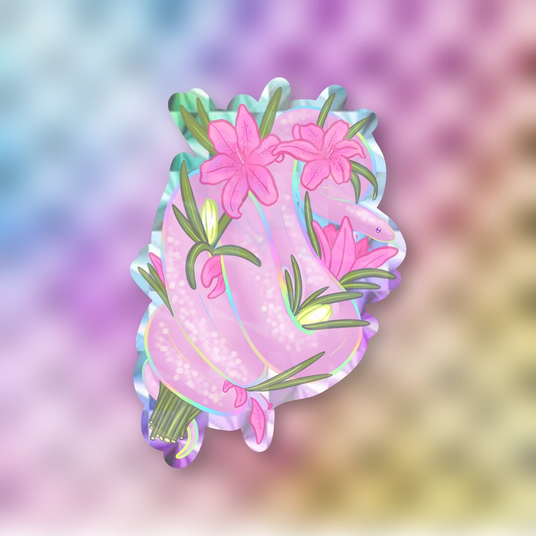 Holographic Snake Sticker | PASTEL | Cornsnake, Holo Sticker, Pastel ...