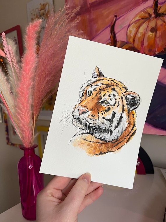 Sharpie Drawings Of Tigers