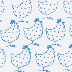 Indian Block Printing Set- 3 Chickens - Etsy