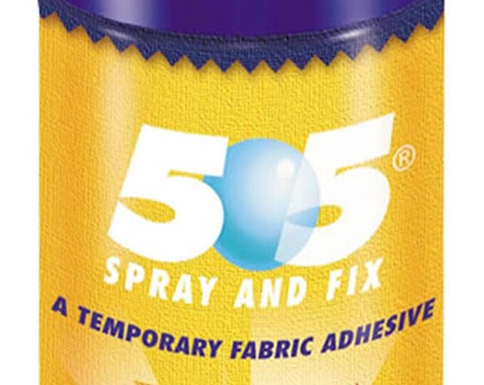505 Spray & Fix Temporary Repositionable Fabric Adhesive 7.2oz ...