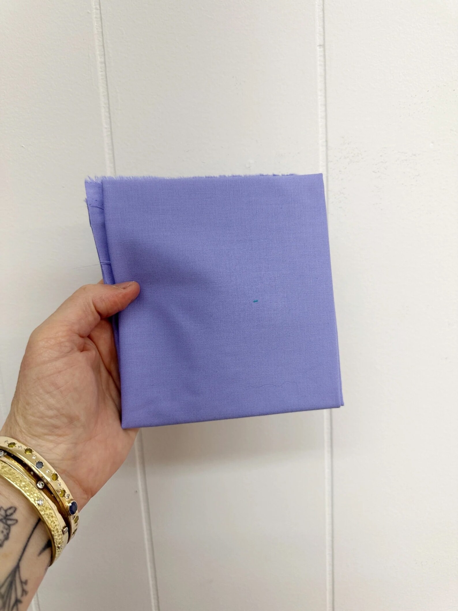 Ruby and Bee Solids Wisteria Purple Heather Ross and Annabel Wrigley ...