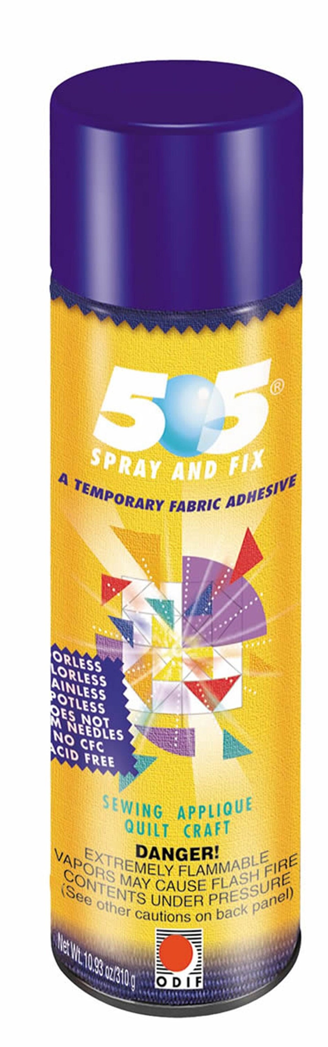 505 Spray & Fix Temporary Repositionable Fabric Adhesive 7.2oz ...