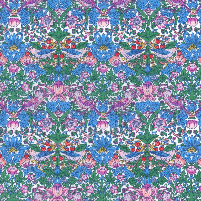 Strawberry Thief Yardage - Etsy