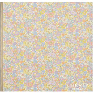 Liberty Fabrics Rainbow Garden Tana Lawn Cotton Liberty of London Multi ...
