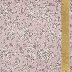Liberty Fabrics - Capel S Tana Lawn Fabric - Liberty of London - Pink ...